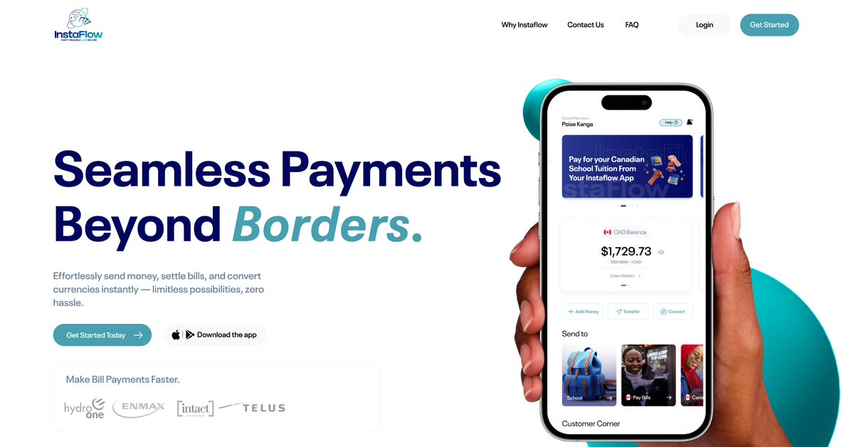 Instaflow - Seamless Payments Beyond Borders